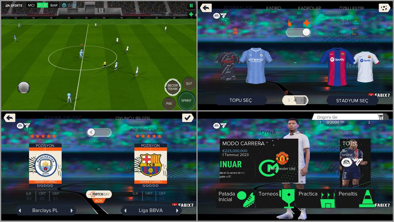KARİYERLİ FIFA 14 MOBILE MOD FIFA 23 ANDROID OFFLINE LATEST TRANSFERS ...
