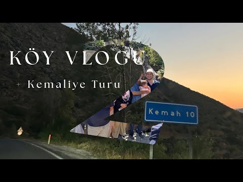KÖY VLOGU| PART2 kemaliye’ye gidiyoruz!!!