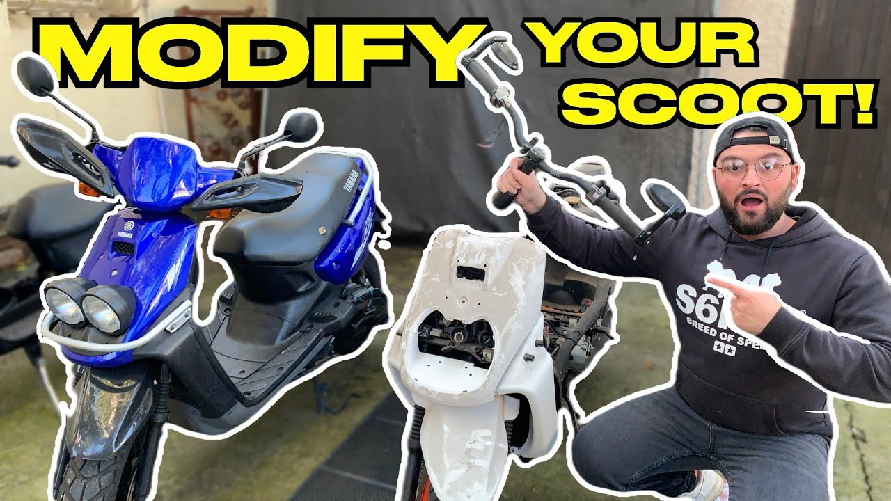 What to do when you want to CUSTOMIZE your SCOOTER! - YouTube