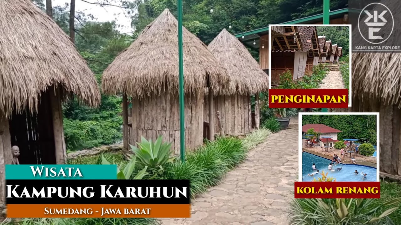 Kampung Karuhun Sumedang || Wisata edukasi Dan Wisata Alam - YouTube