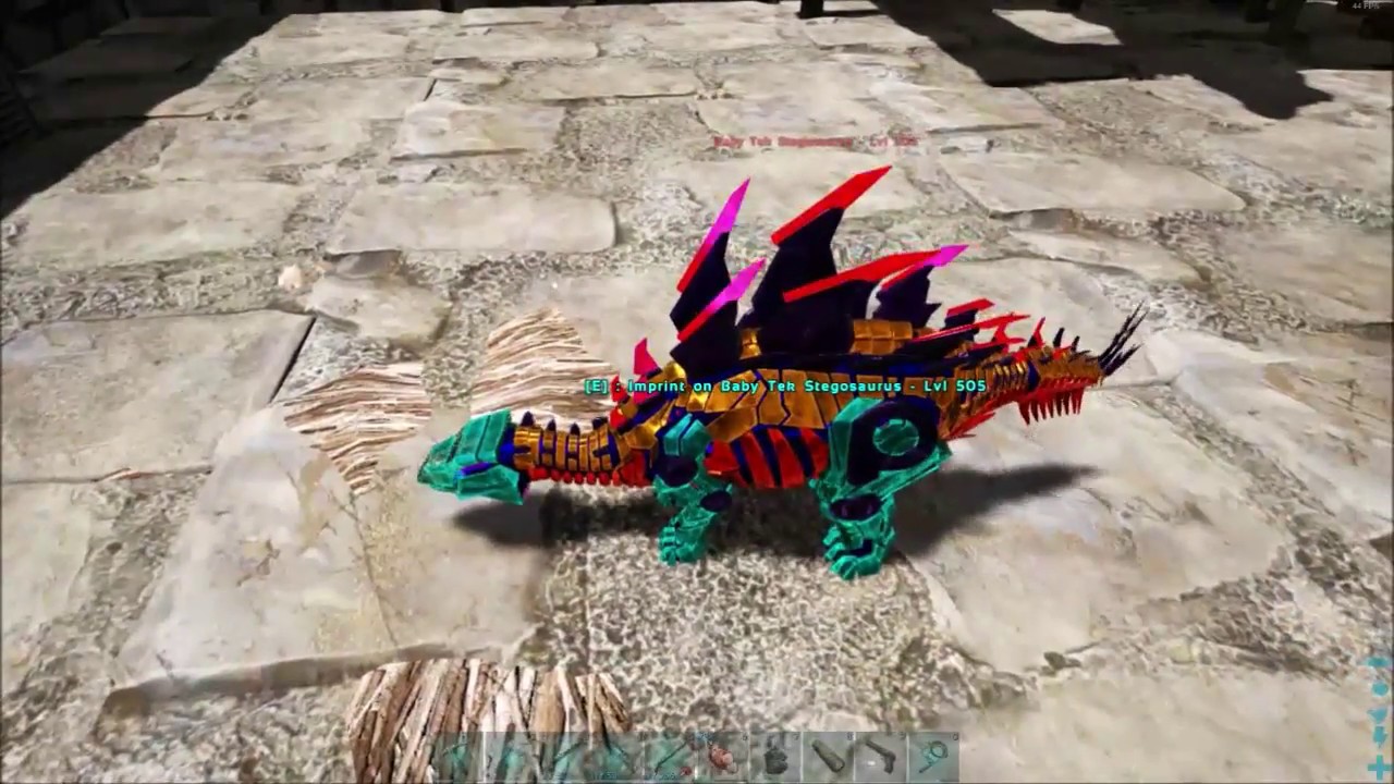 Ark Survival | Fully Mutated Tek Stego | E3 - YouTube