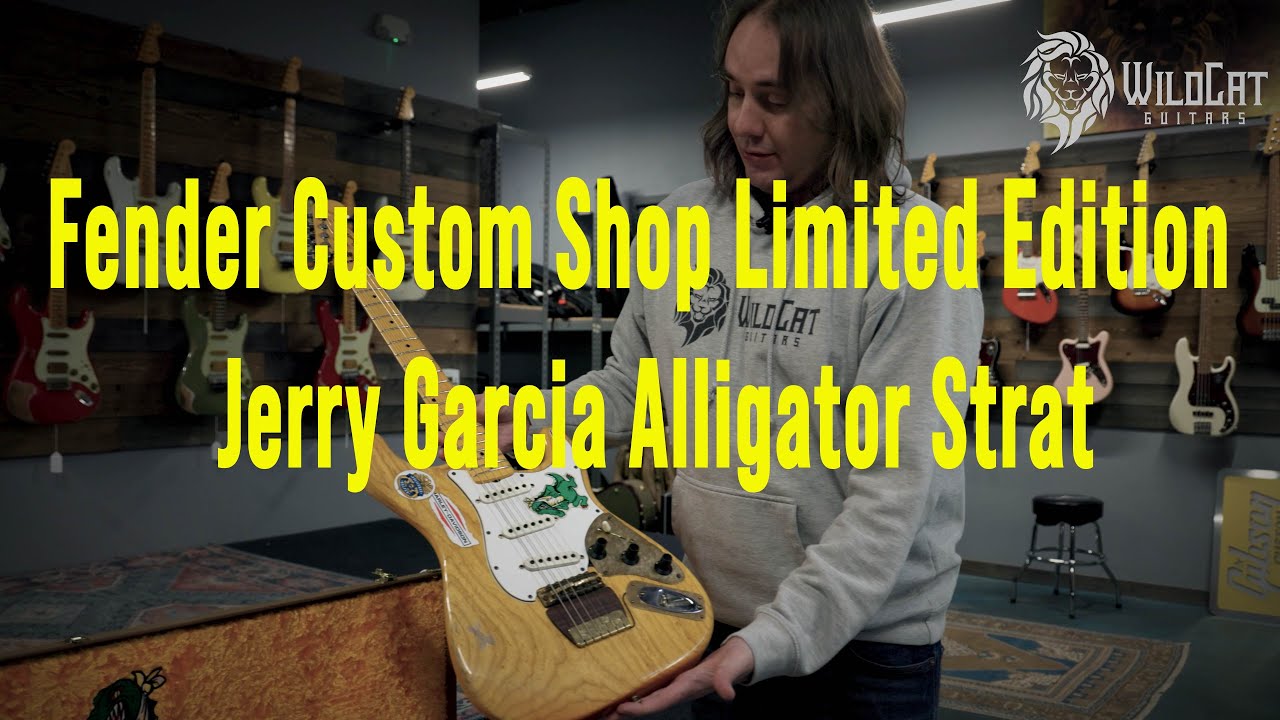 Unboxing a Fender Custom Shop Limited Edition Jerry Garcia Alligator ...