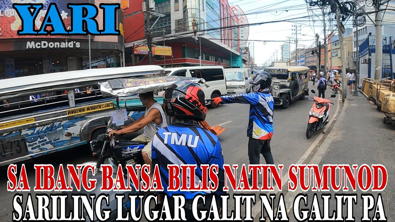 PAG SA IBANG BANSA ANG BILIS SUMONOD PAG SARILING LUGAR GALIT NA GALIT ...