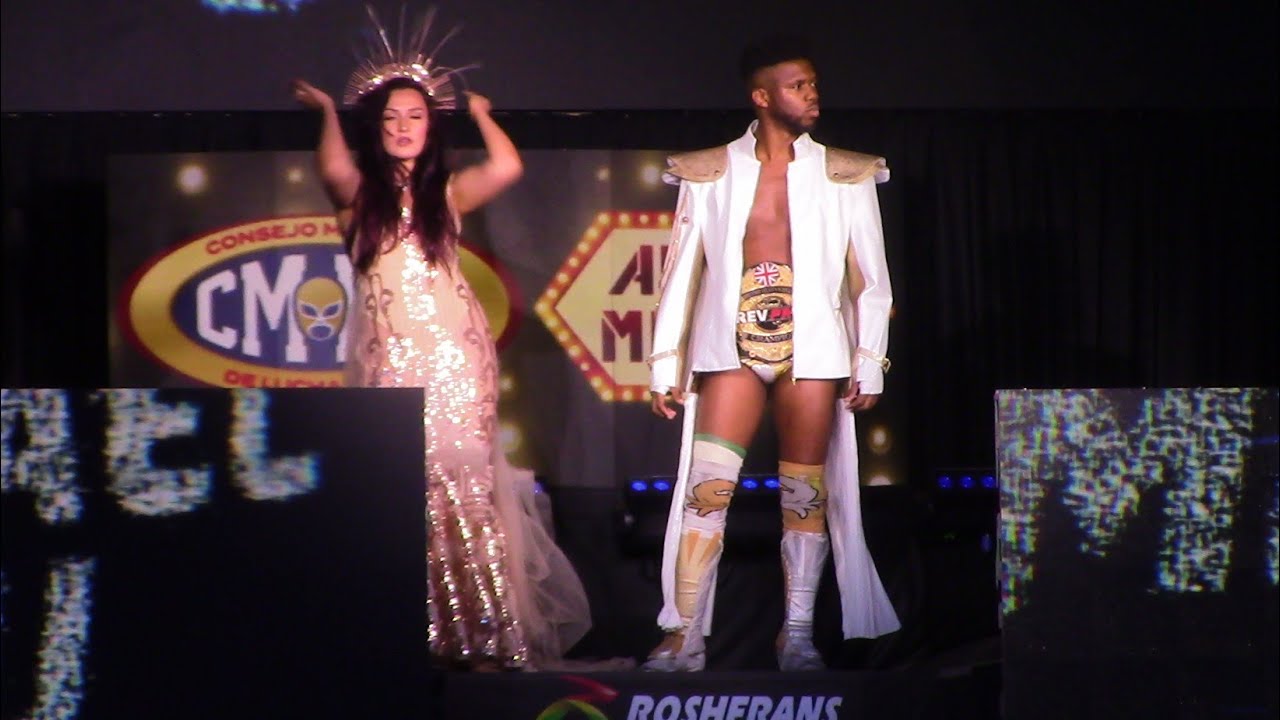 Así fue la presentación de Michael Oku con Amira Blair de RevPro en la ...