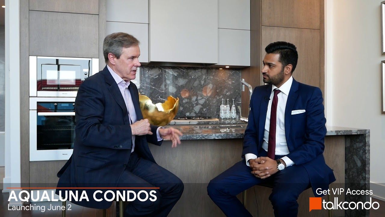 Aqualuna Condos: TalkCondo Interview Jim Ritchie (Tridel) - YouTube