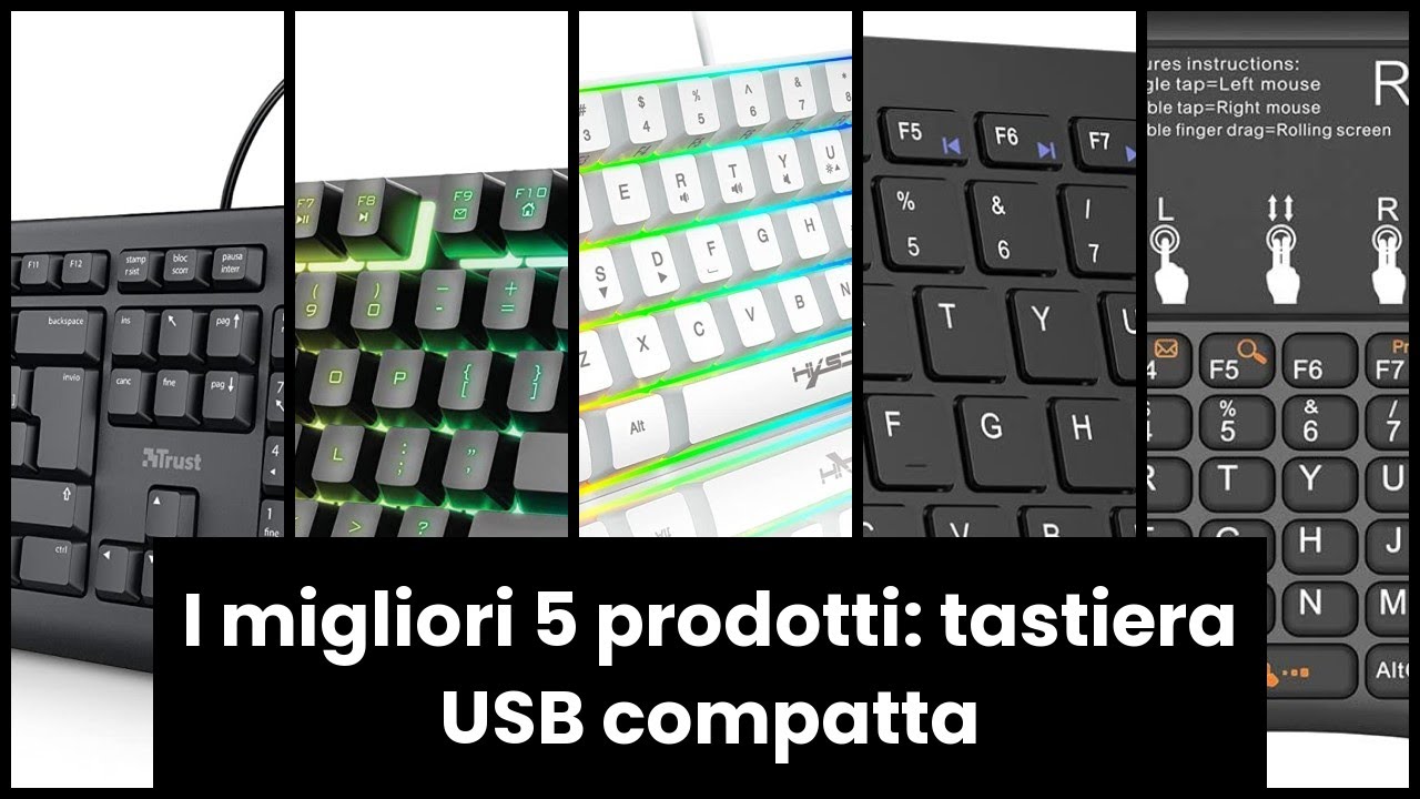 【TASTIERA USB PICCOLA】I migliori 5 prodotti: tastiera USB compatta ...