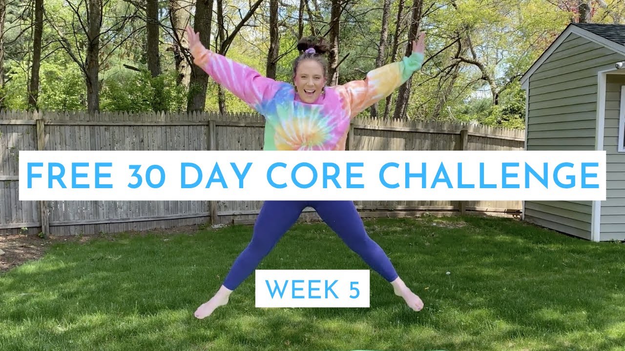 FREE 30 DAY CORE CHALLENGE // WEEK 5 - YouTube