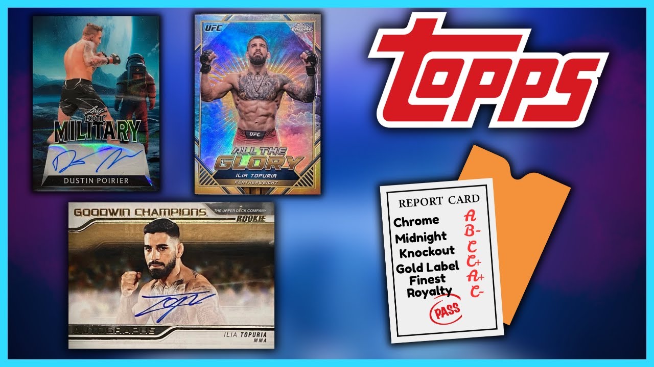 Best 2024 Topps UFC Card product? Budget friendly collecting strategies ...