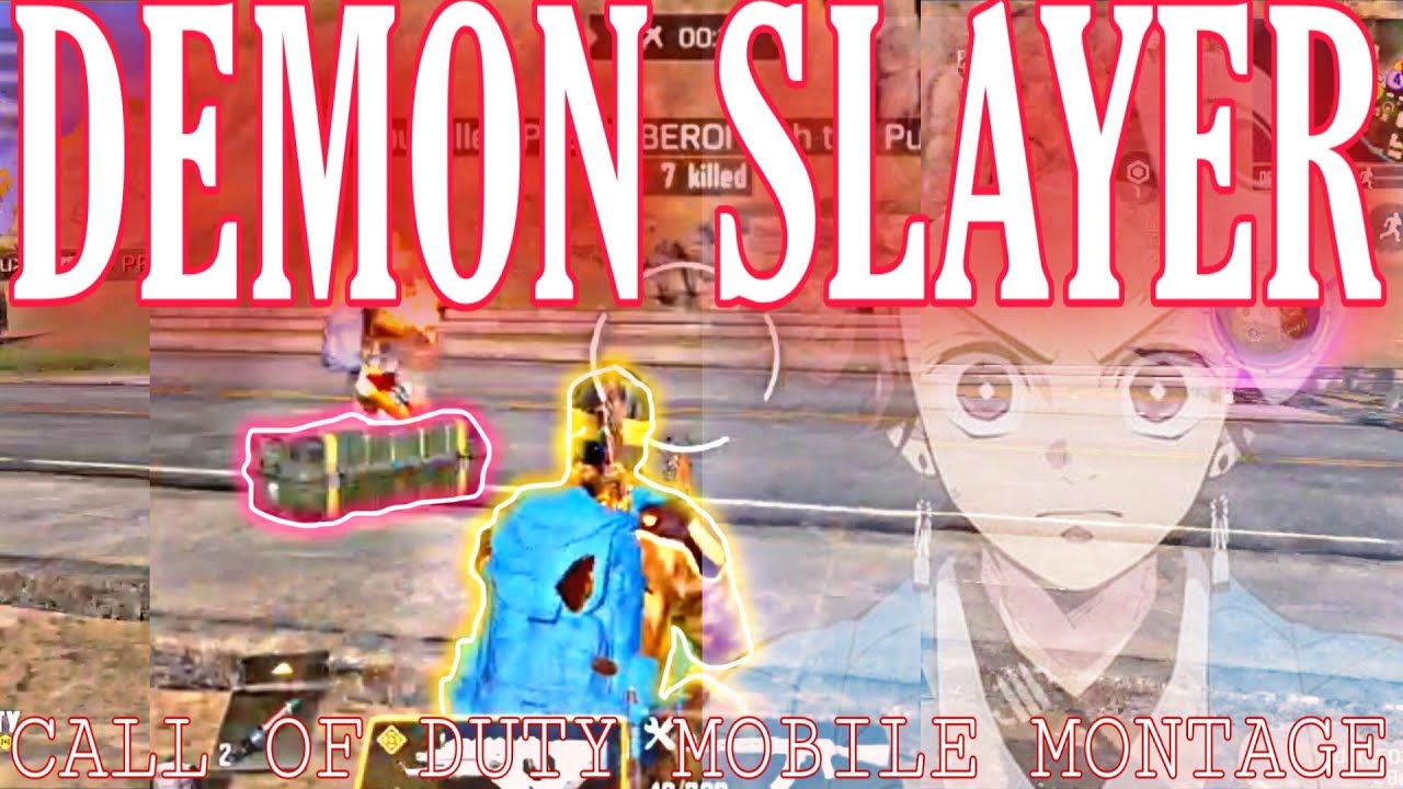 DEMON SLAYER || GURENGE ️ || COD MOBILE || BATTLE ROYALE LEGENDARY RANK ...