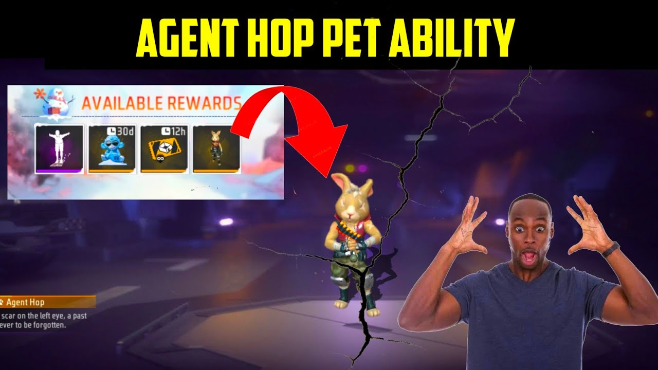 Agent Hop Pet Ability Free Fire | Agent Hop | Free Fire Agent Hop ...