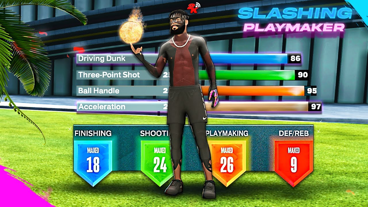 this SLASHING PLAYMAKER build is a MENACE!! BEST GUARD BUILD in NBA2k23 ...