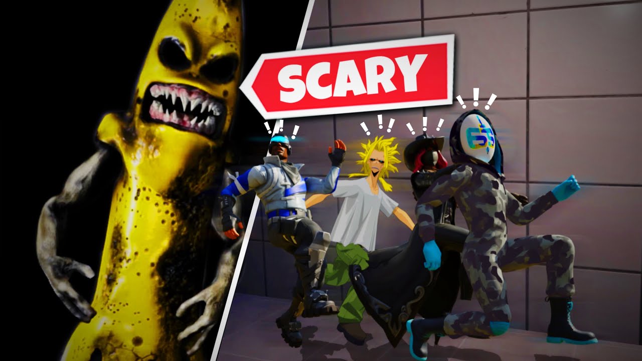 SCARY FORTNITE HORROR MAP with friends! *SCARY - YouTube