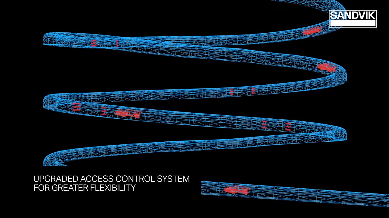 AutoMine® Ramp Trucking | Sandvik Mining & Rock Technology - YouTube