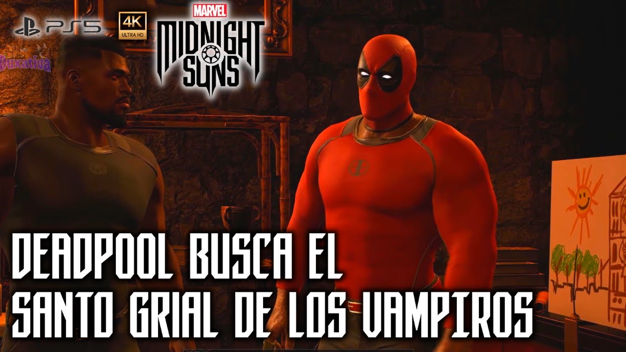 DEADPOOL busca el Santo Grial de los VAMPIROS Marvel’s Midnight Suns ...