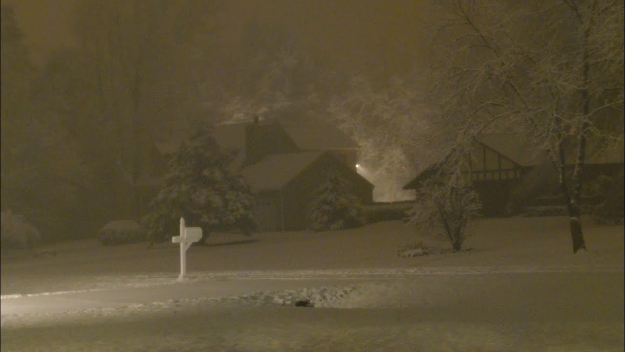 liminal space snowy nights - YouTube