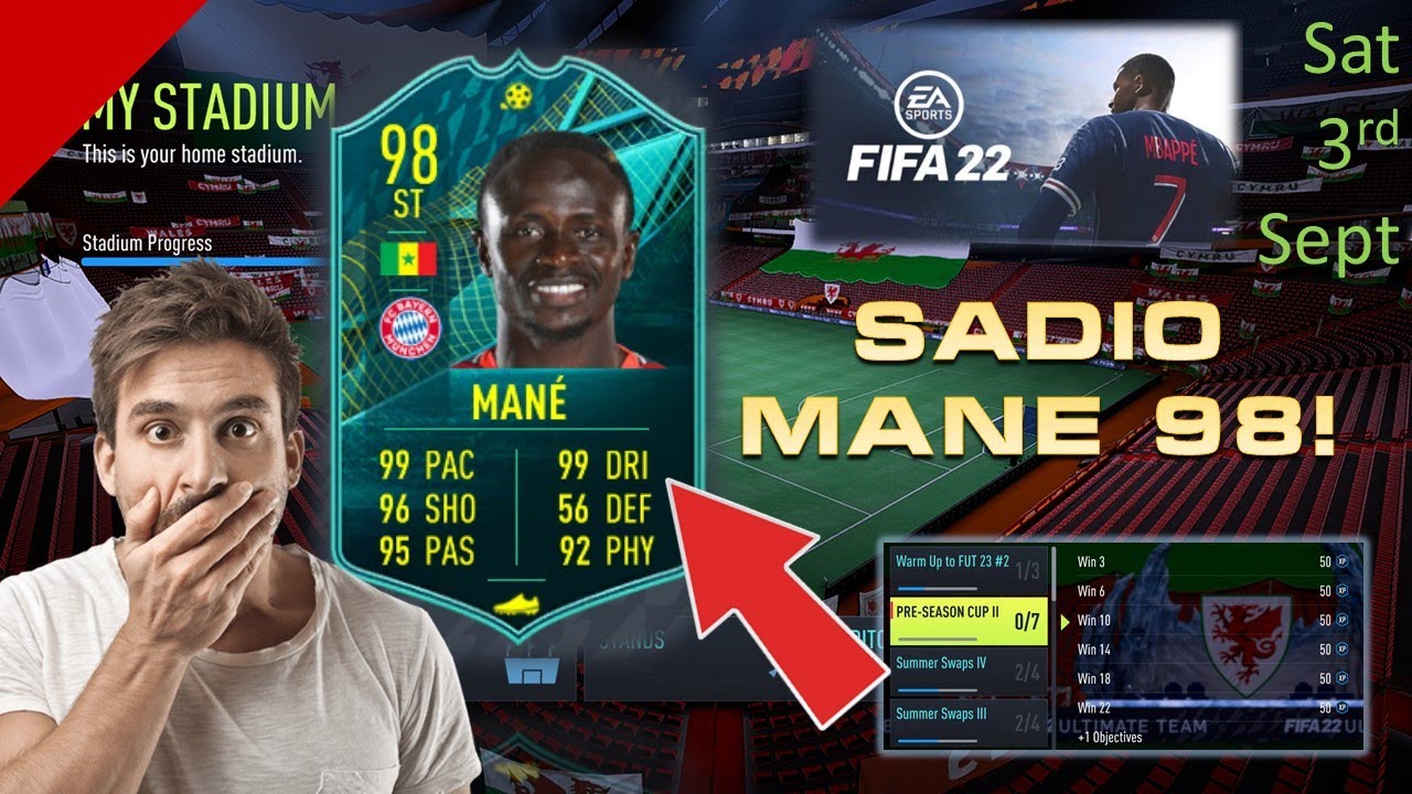 Fifa 22 | 98 Sadio Mane is one of the BEST strikers in the game! - YouTube