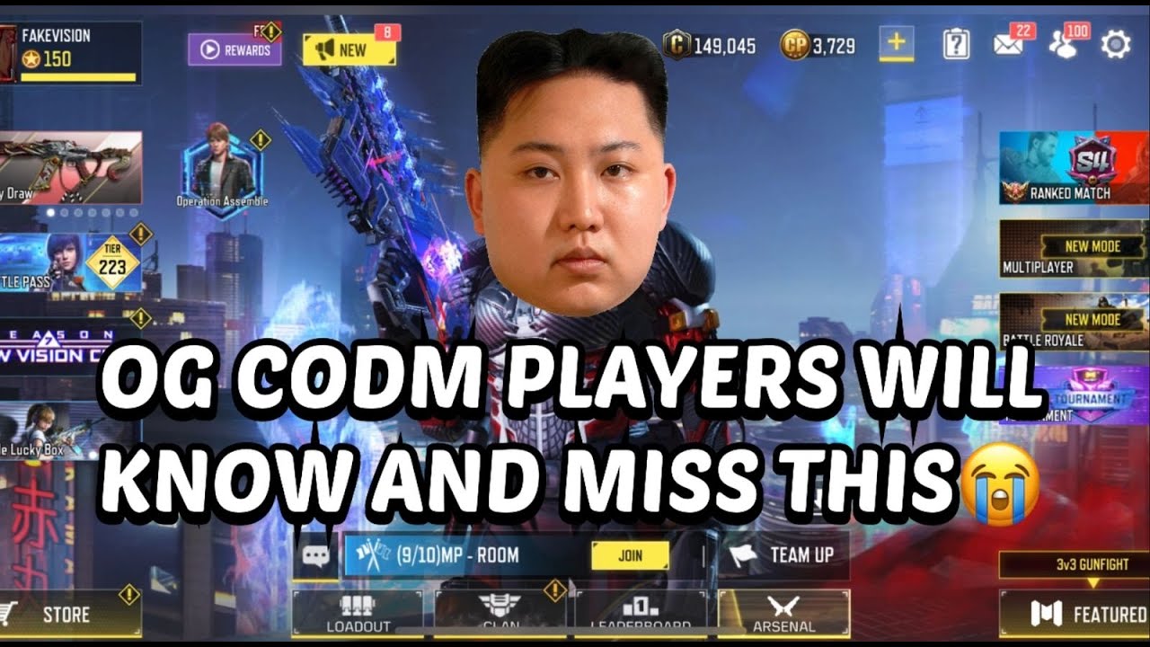 OG CODM PLAYER Will CRY FOR THIS 😭 - YouTube