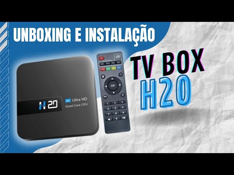 Abrindo e Testando TV BOX H20 Android 10 2GB/16GB - YouTube