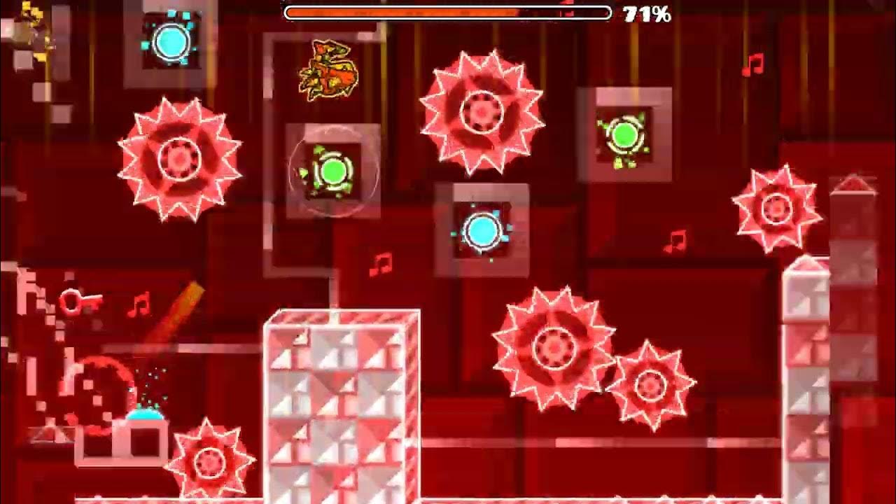 Geometry Dash- [Medium Demon] 666 by dongchi (All coins) - YouTube