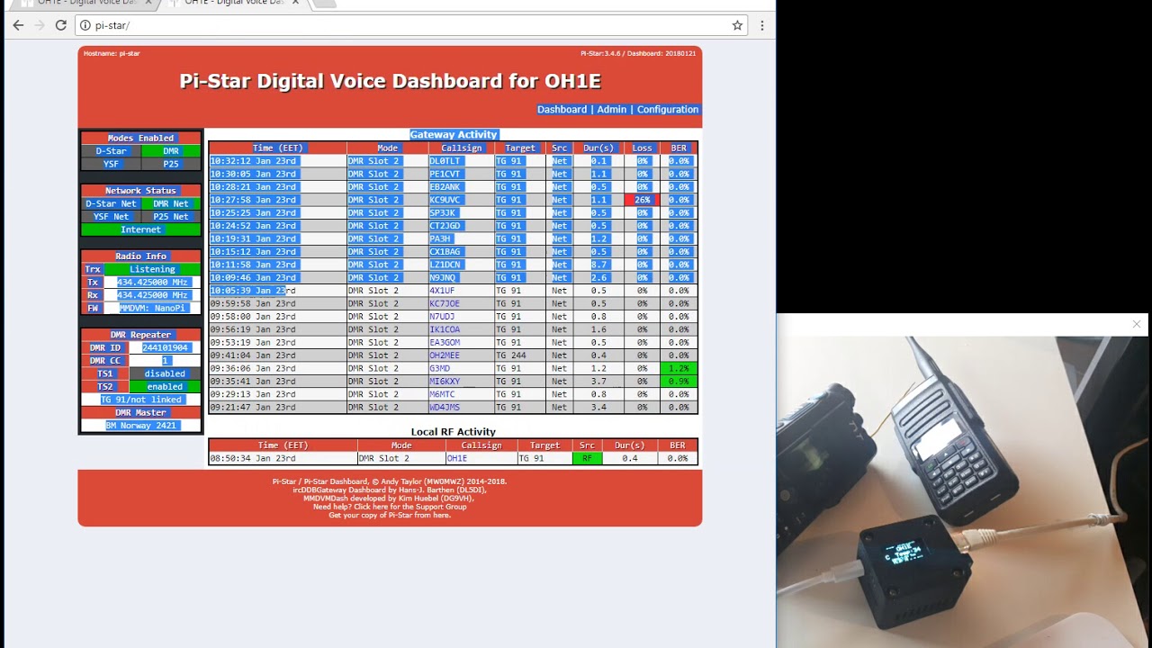 NanoHotspot BoxNano Howto configure pi-star - YouTube