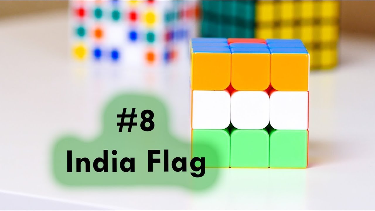 making many flags in 3x3 rubiks 🇮🇳 #viral #tranding #cube #rubikscube # ...