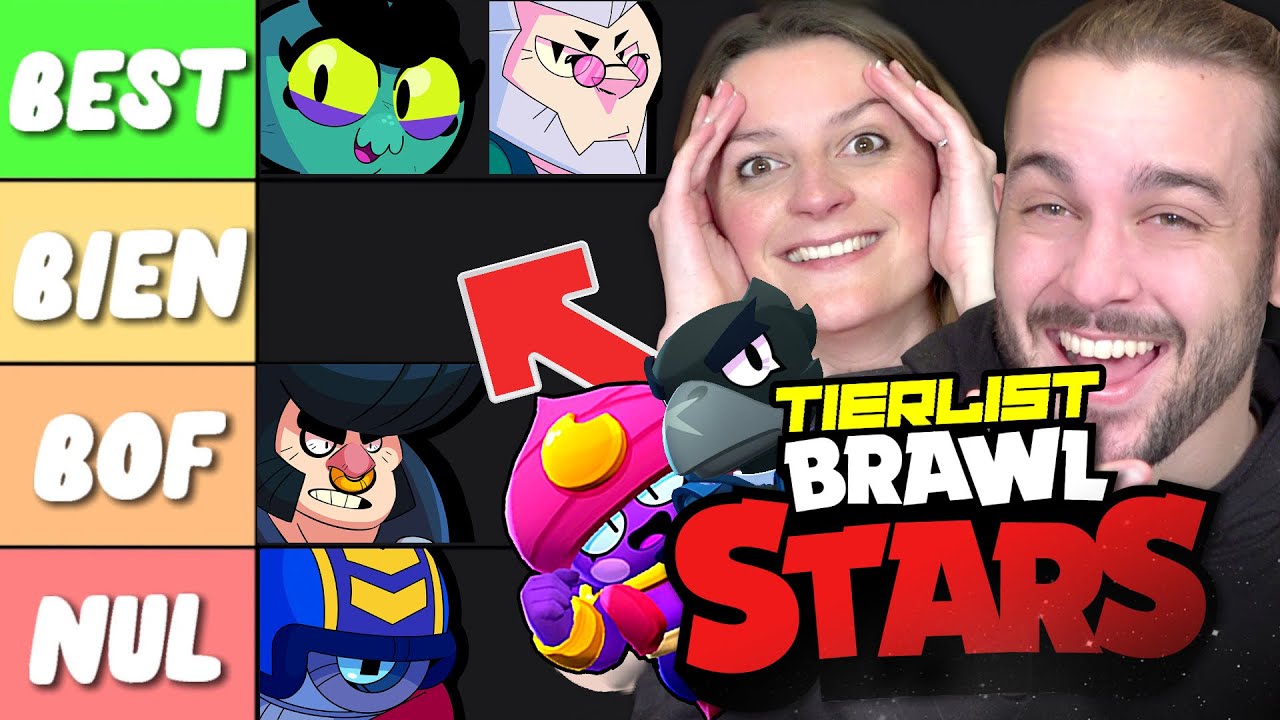 Tier List Brawl Stars Quels Sont Les Meilleurs Brawlers Youtube
