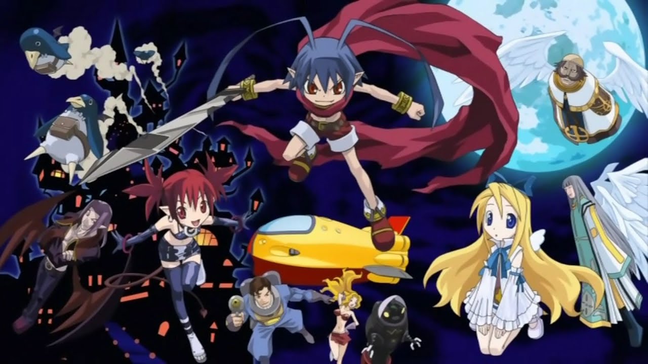 Makai Senki Disgaea Anime Clean Op HD [No Credits] - YouTube