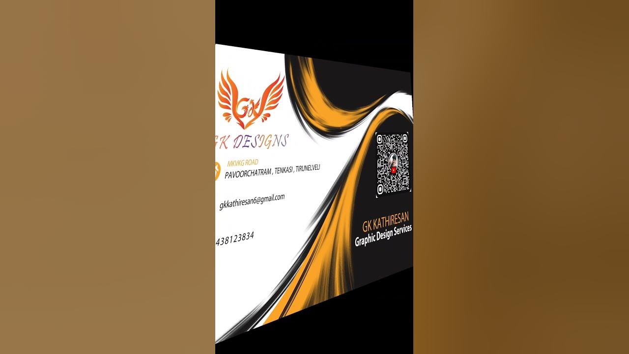 Graphics design service Pavoorchatram and tenkasi #gk47 - YouTube