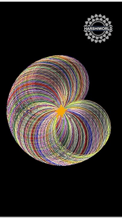 Spirograph Graphics In Turtle๐ Coding Graphics Animation Turtle Youtubeshorts Youtube