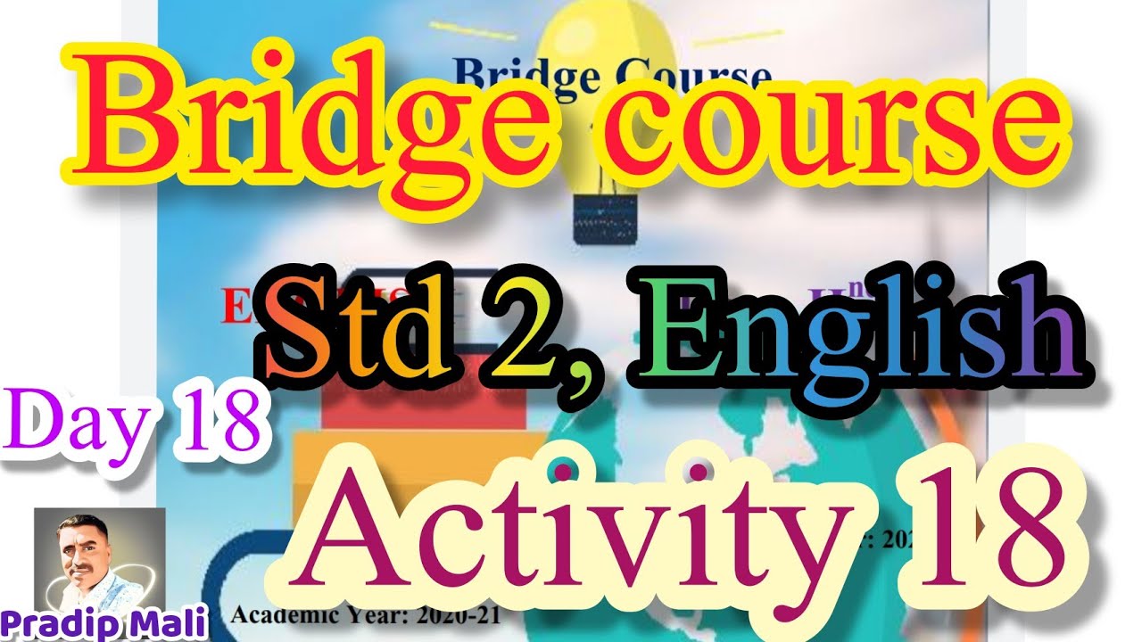 Activity 18 | Bridge Course Std 2 English Day 18 | Class 2 Bridge ...