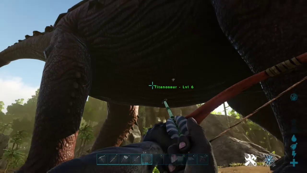 How to spawn a titanosaur with commands - YouTube