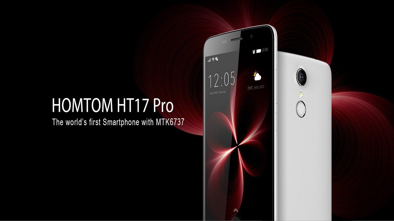 Распаковка и небольшой обзор смартфона Homtom HT17 Pro - YouTube