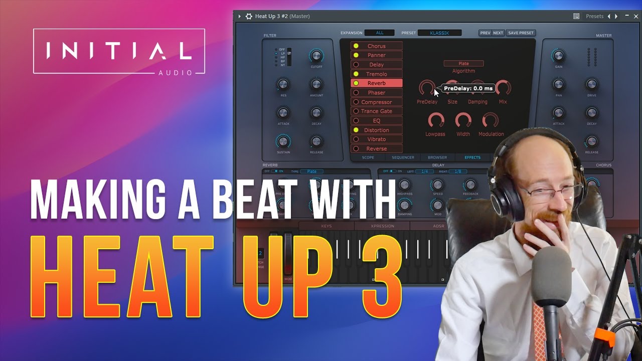 Making A Beat with Heat Up 3 from Initial Audio | Eric Burgess - YouTube