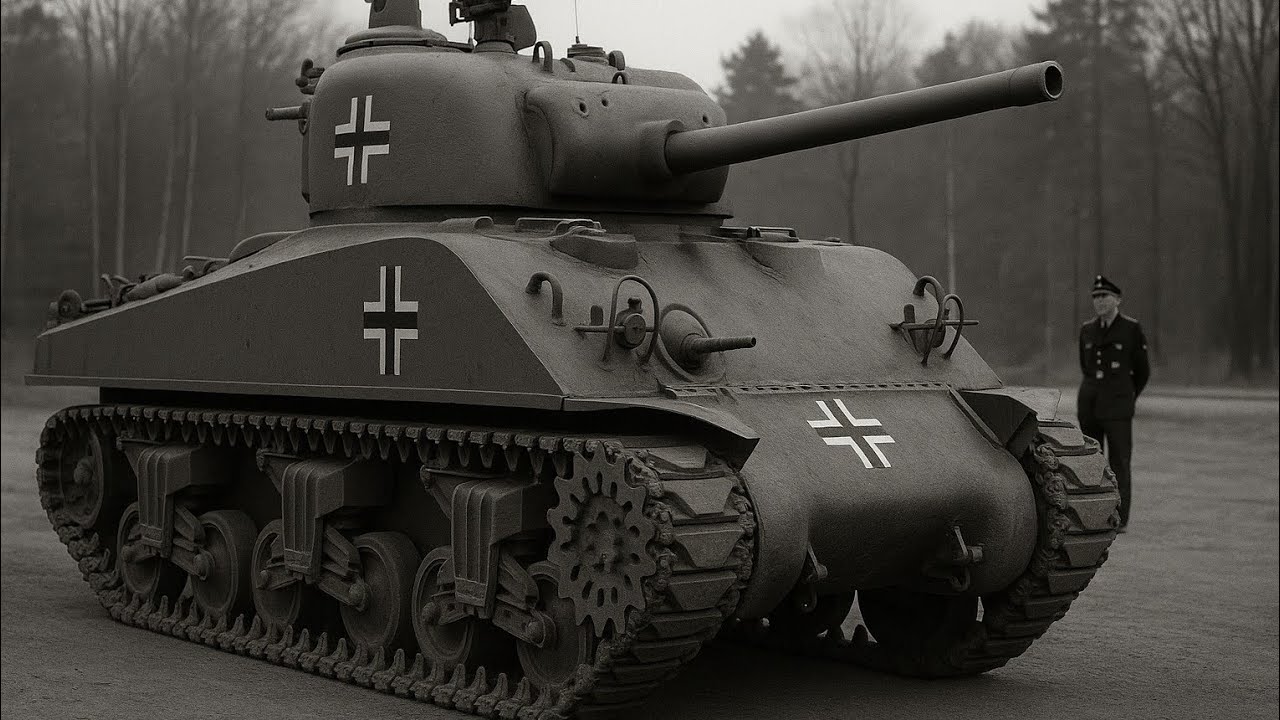 German Engineers Tested a Captured Sherman — Then Admitted Never Built ...