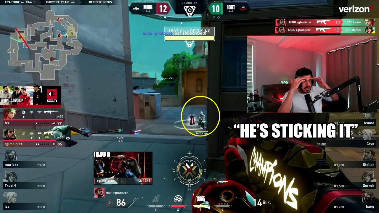 Tarik Got CONFUSED After This 0.01 Second Defuse Clutch By 100t Cryo Vs ...