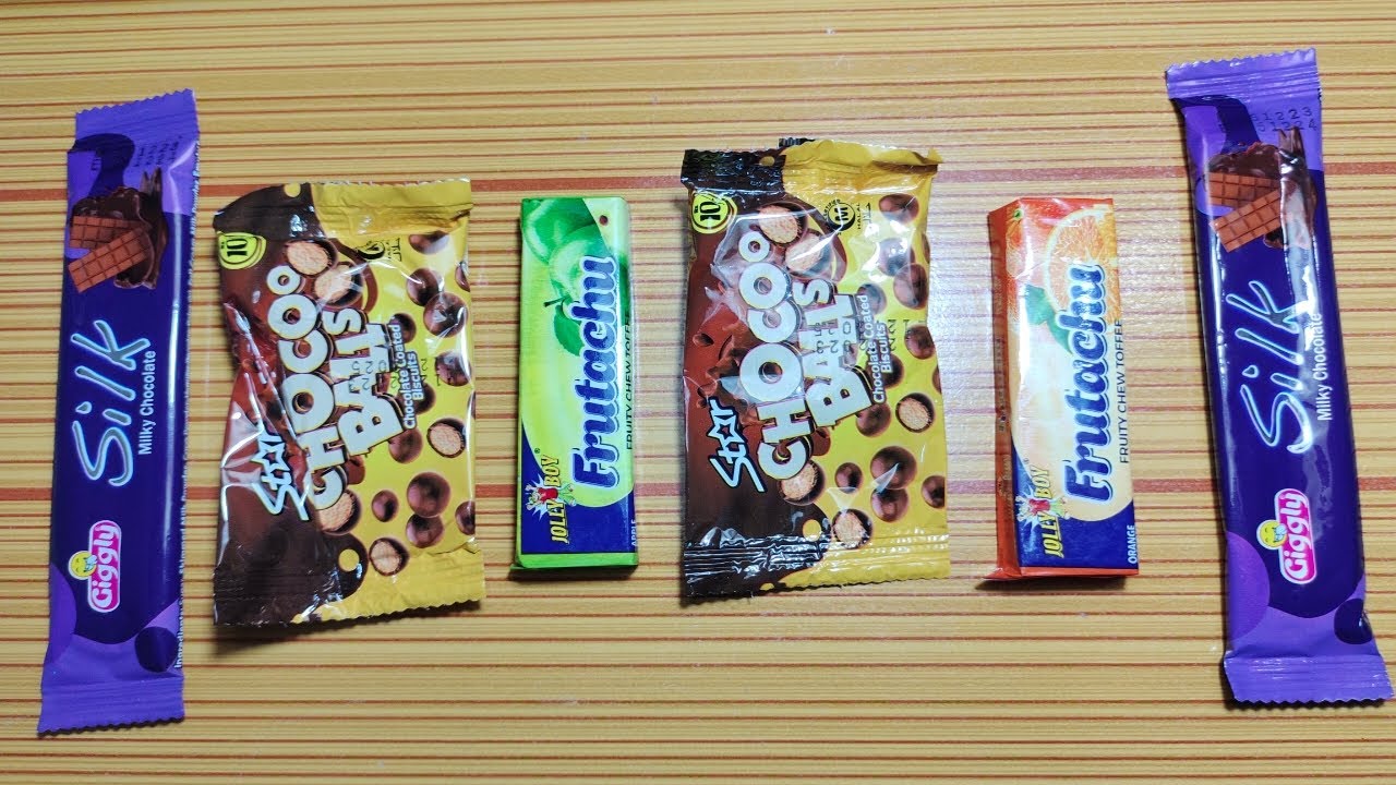 Silk Milky Chocolate vs Chocoo Bills vs Frutachu Satisfying Video ASMR ...