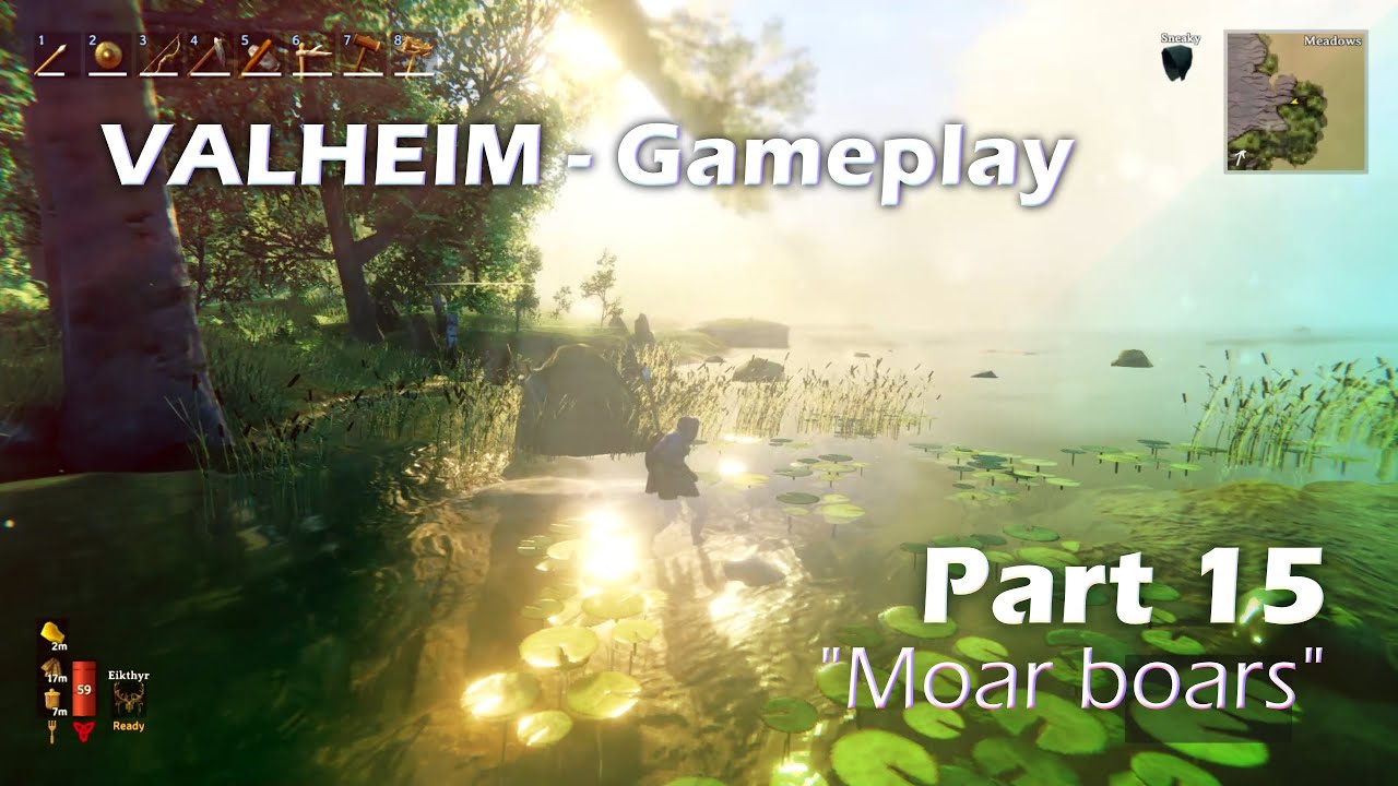 VALHEIM - Gameplay Part 16 "Moar Boars" (no commentary) - YouTube