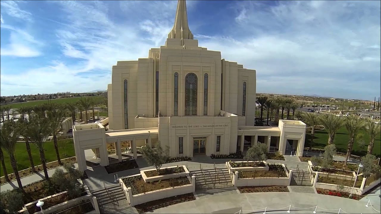 Gilbert Arizona LDS Temple - YouTube