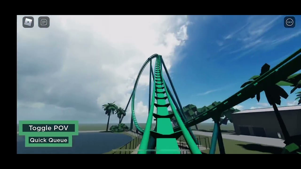 Roblox SeaWorld Orlando Kraken New Paint 2022 Front Seat 🎢 - YouTube