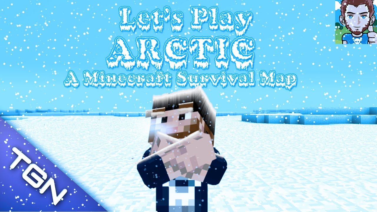 Let's Play Minecraft Arctic Survival Map Episode 6 - YouTube