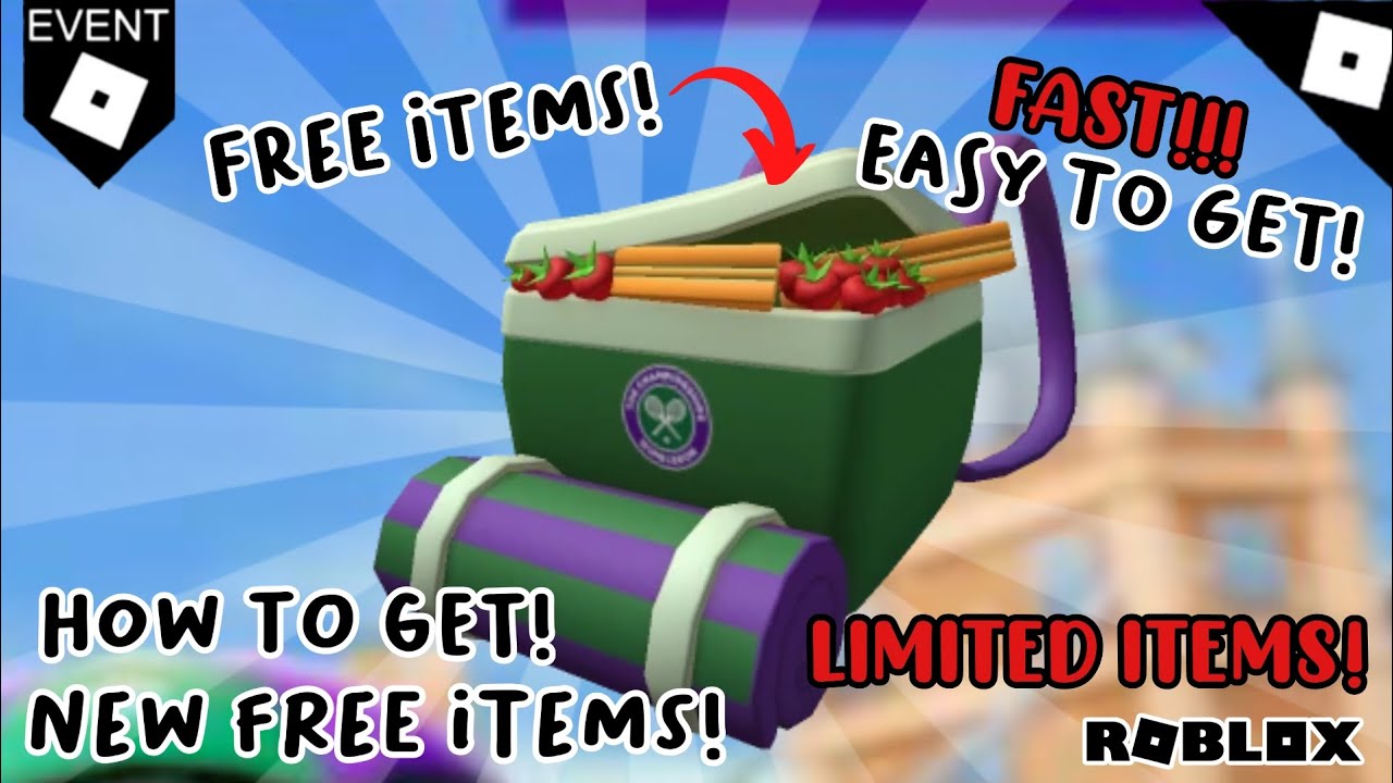 🎾 HOW TO GET Wimbledon Picnic Backpack in Wimbleworld Tennis on Roblox ...