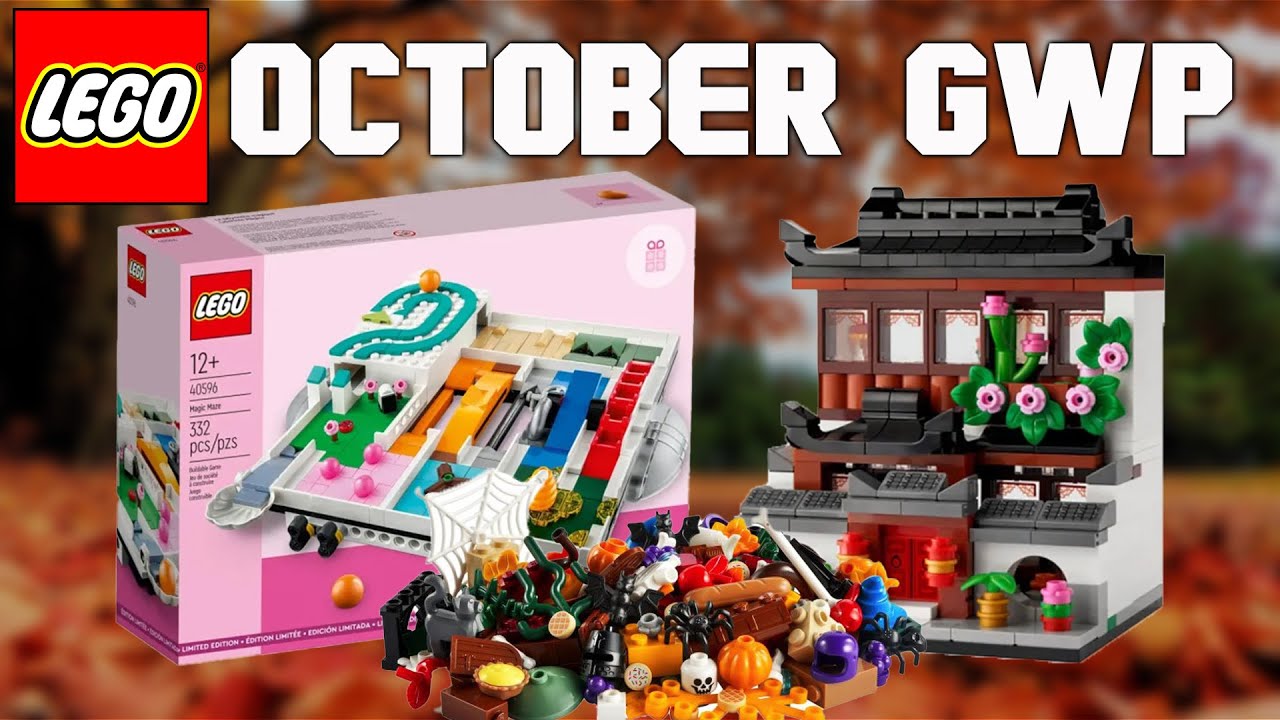LEGO October 2023 GWP'S Revealed - YouTube