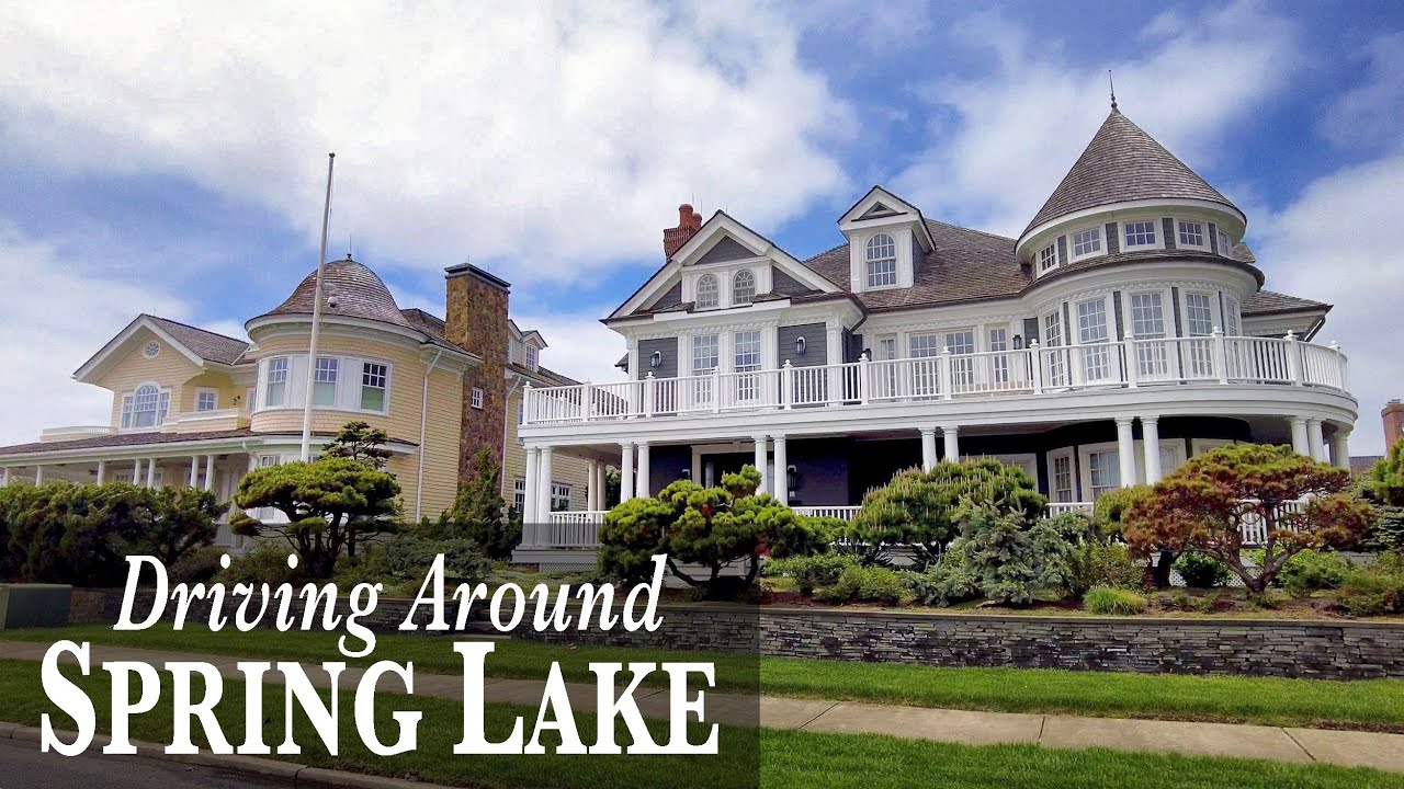 A Spring Drive Around Spring Lake, NJ - YouTube