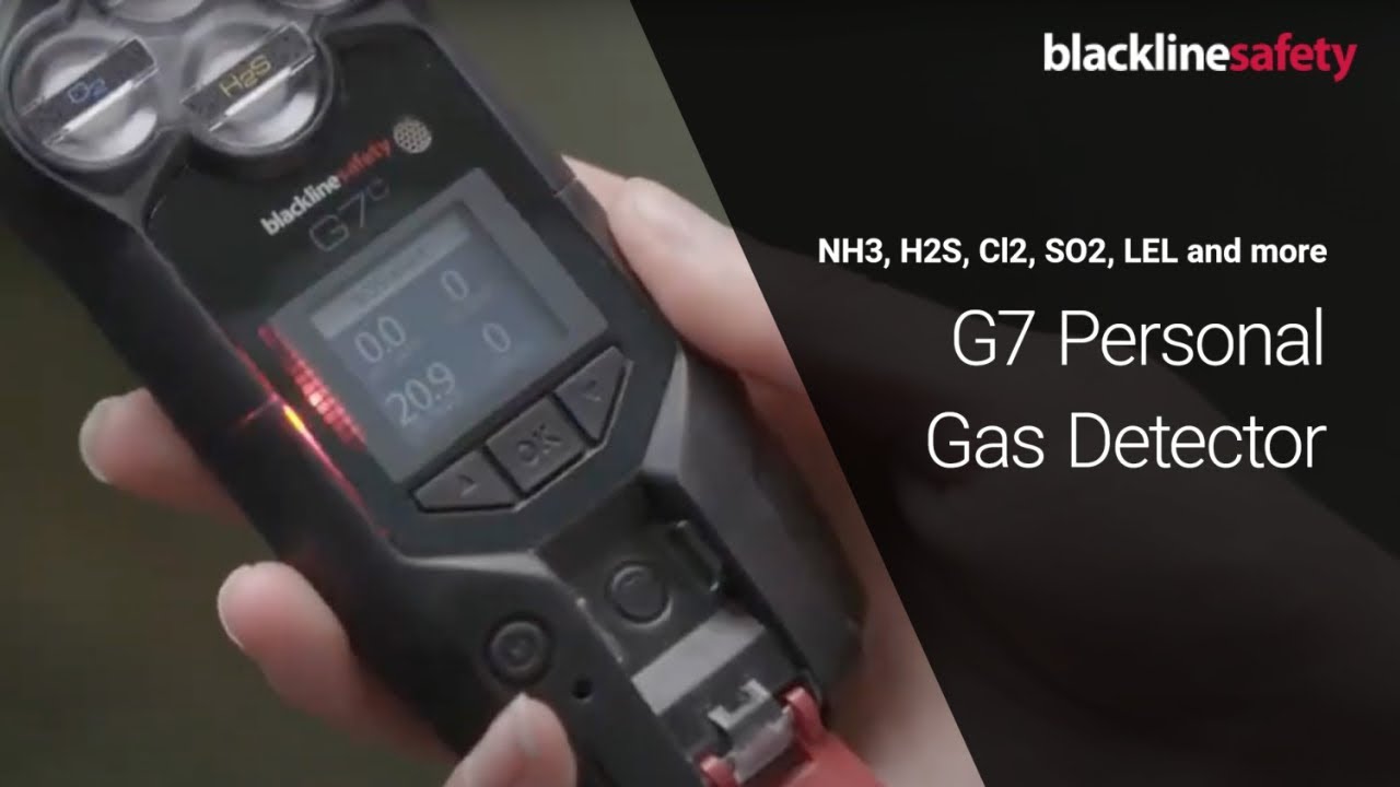 G7 Personal Gas Detector - Lone Worker Safety Solutions | NH3, H2S, Cl2 ...