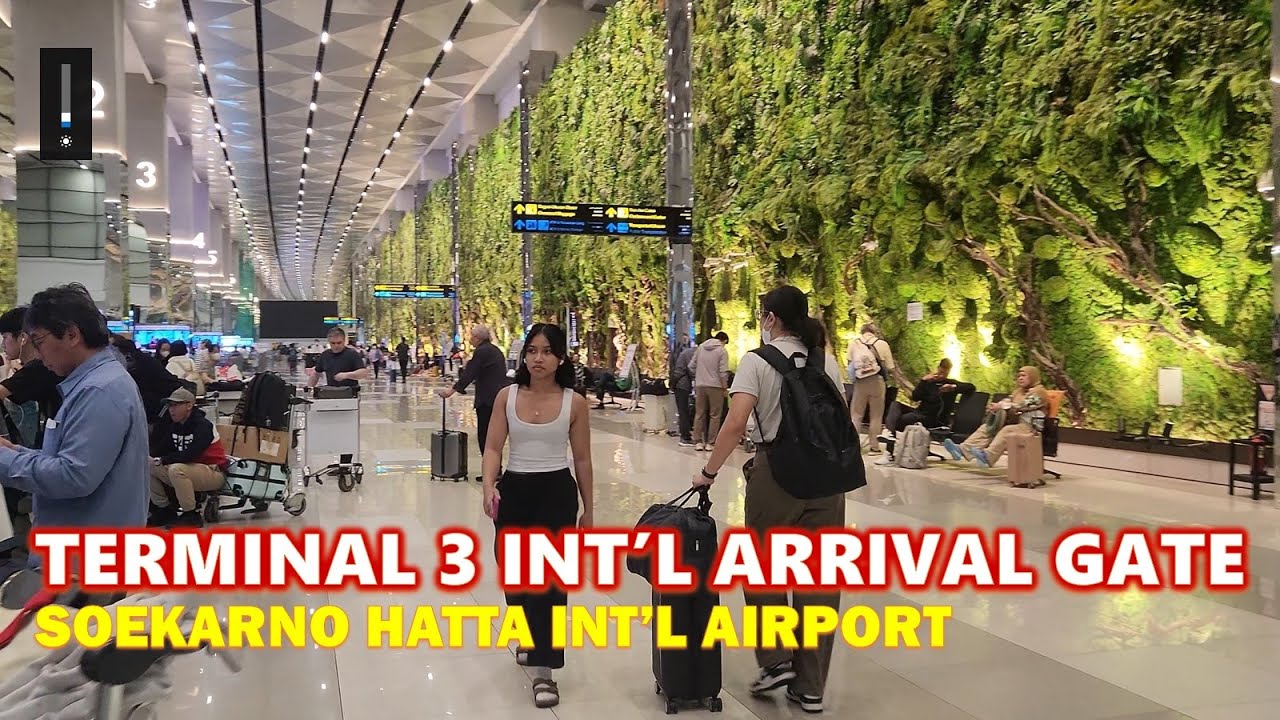 from Beijing landed Terminal 3 International Arrival via Cilacap at ...
