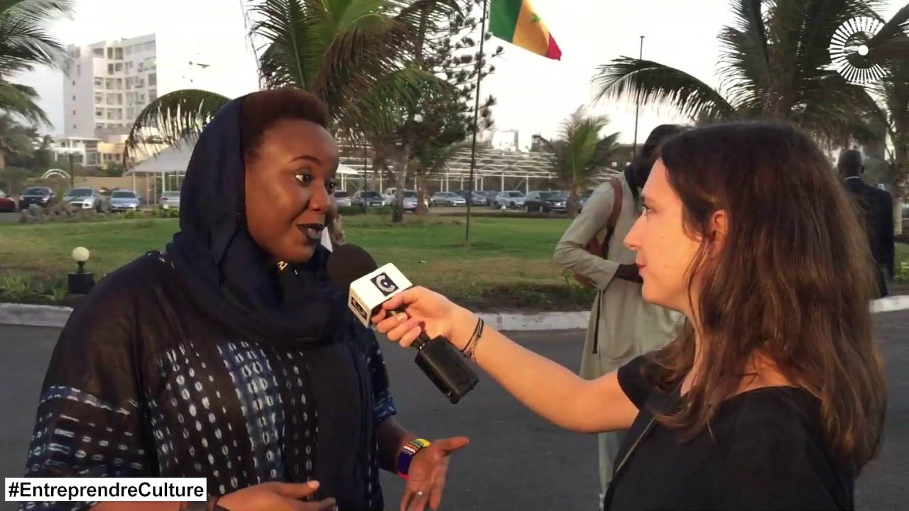 MOONA, rappeuse #EntreprendreCulture #DakarDigitalShow - YouTube