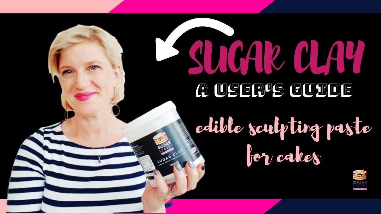 Sugar Clay! New Edible Sculpting Paste for Cakes - YouTube