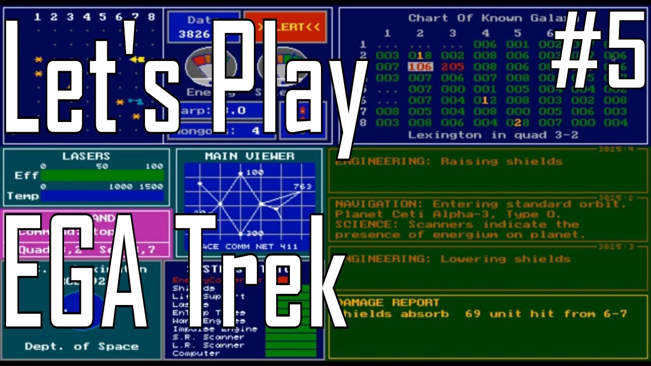 EGA Trek - What a Fight! - Let's Play ep. 5 - YouTube