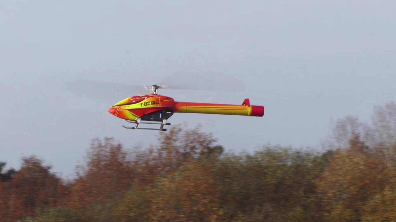 NOTAR 600 EFL PRO ALIGN version prototype « No Tail Rotor » Vidéo 1 ...