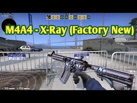 M4A4 - X-Ray (Factory New) - YouTube